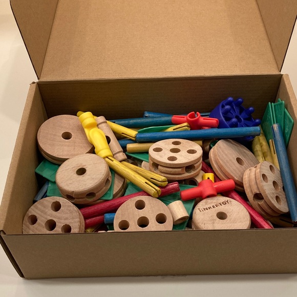 Toys | Classic Wood And Plastic Construction Set | Poshmark